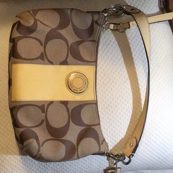 Coach | Bags | Coach Small Handbag With Crossbody Strap | Poshmark
